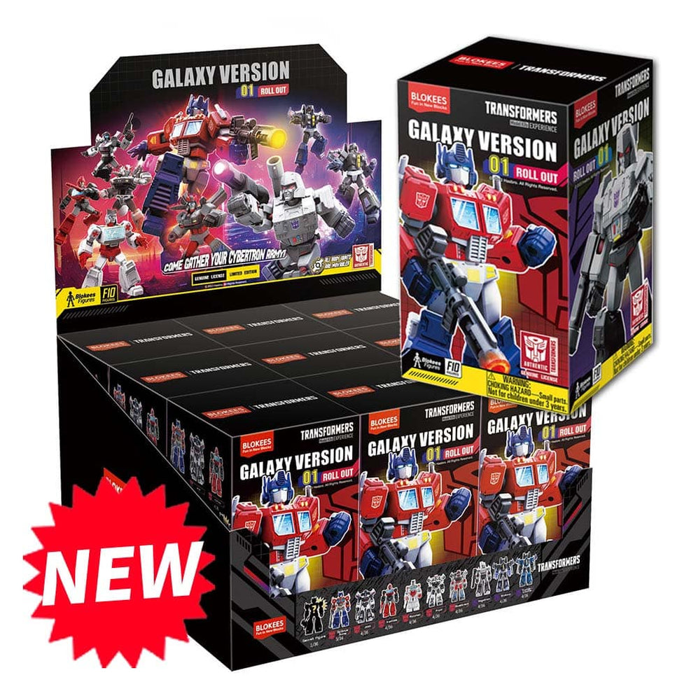 Blokees Figures Transformers Galaxy Version 01 Roll Out - Blind Box ...