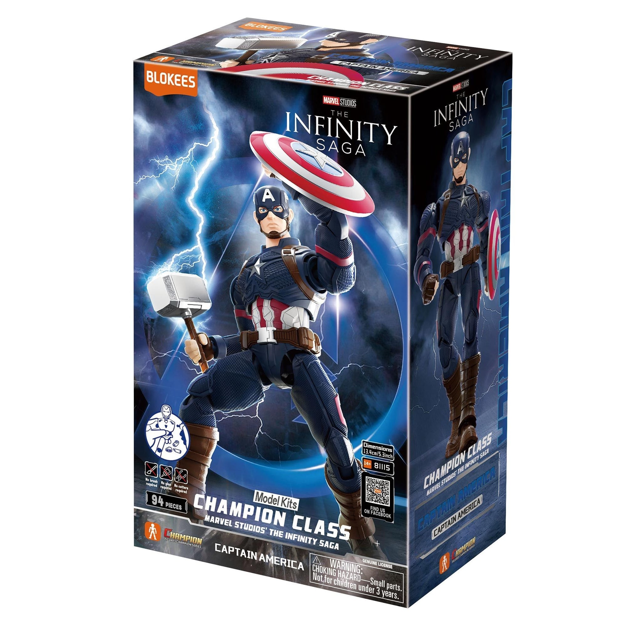 Marvel Champion Class CC03 Captain America — Ani Mecha