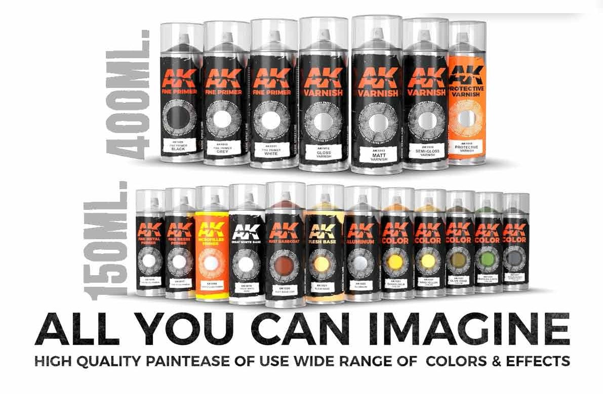 AK Spray Cans — Ani Mecha