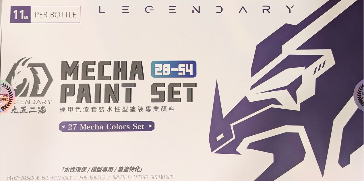 LEGENDARY Mecha Color Paint Set 28-54 Boxset — Ani Mecha