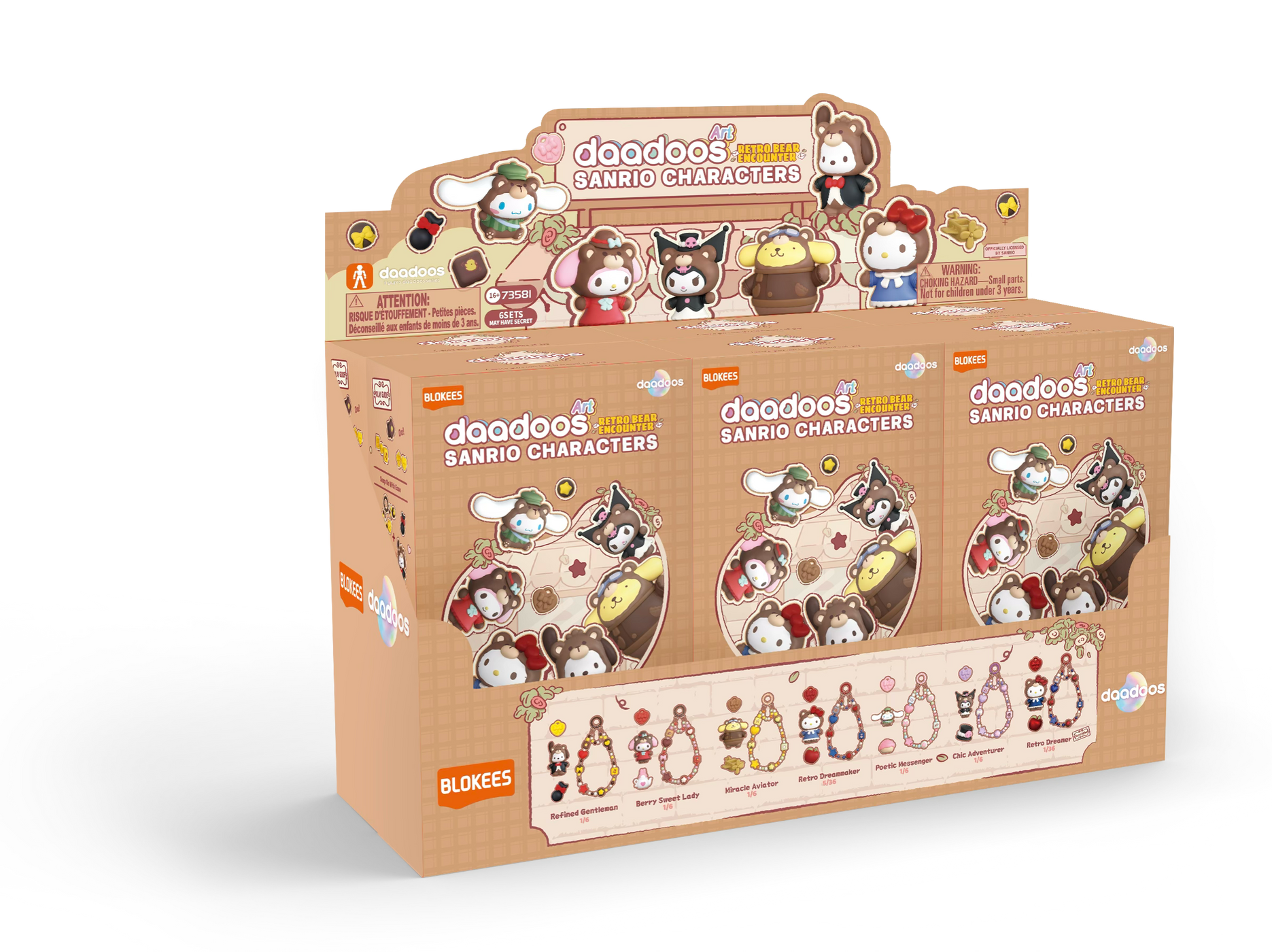 73581 Sanrio Characters Dadoos - ART Series - Retro Bear Encounter ...