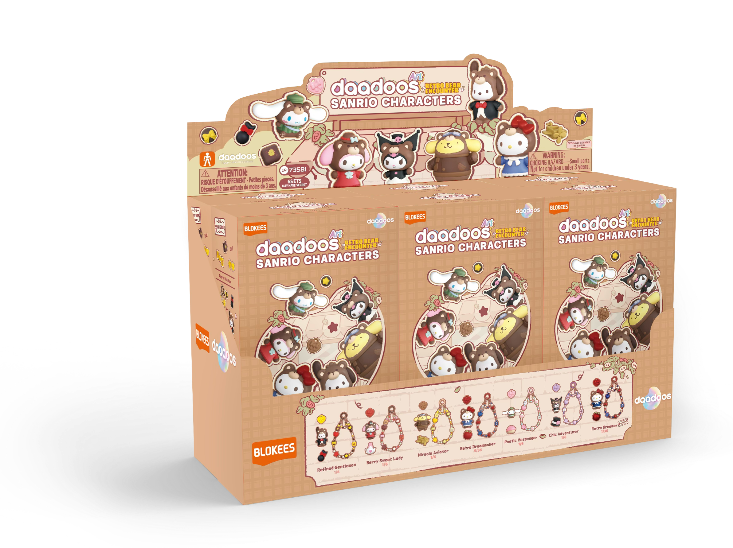 Sanrio Characters Dadoos - ART Series - Retro Bear Encounter — Ani Mecha