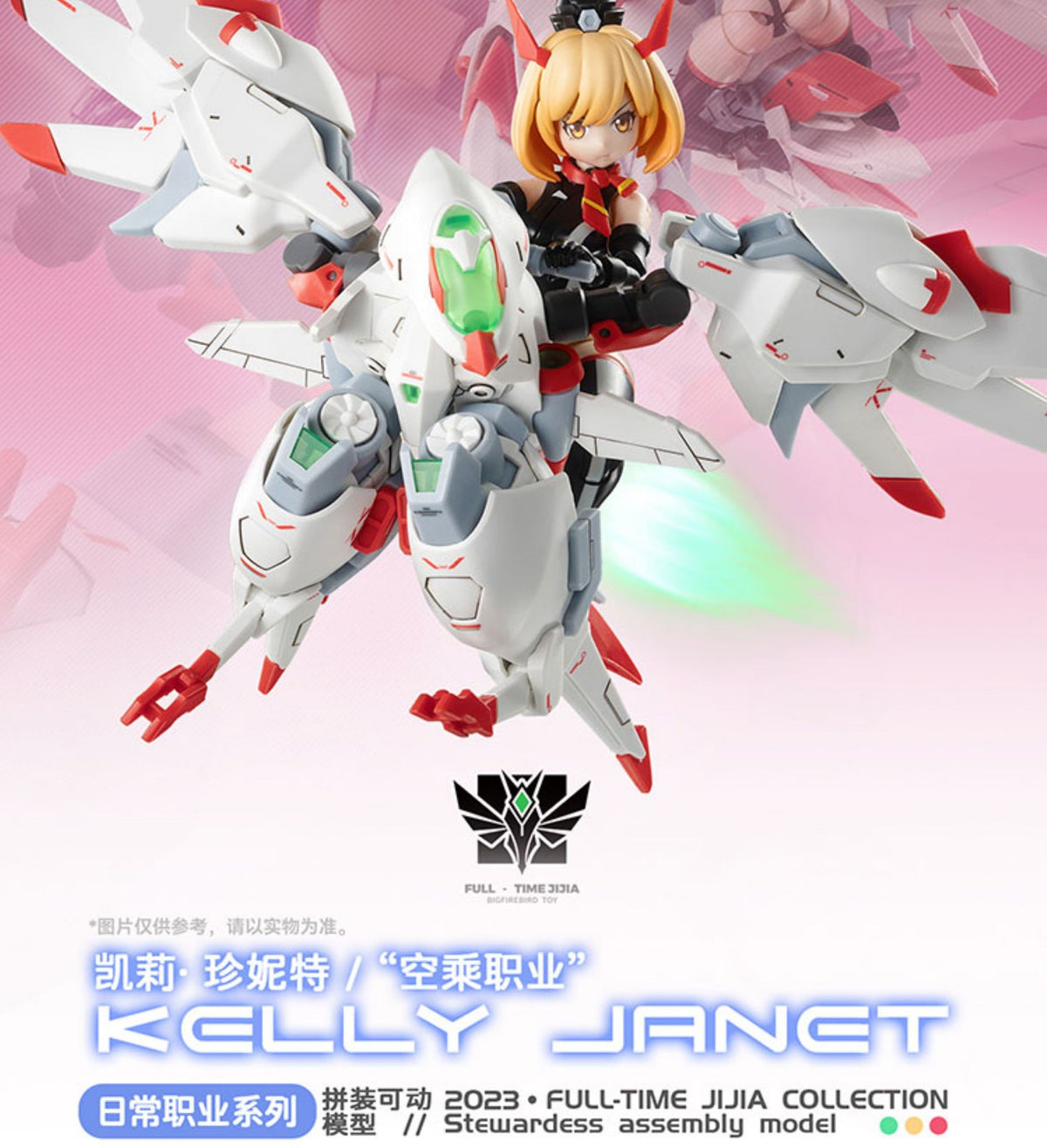 SKY-001 Full-Time JIJIA KELLY JANET - Model Kit — Ani Mecha