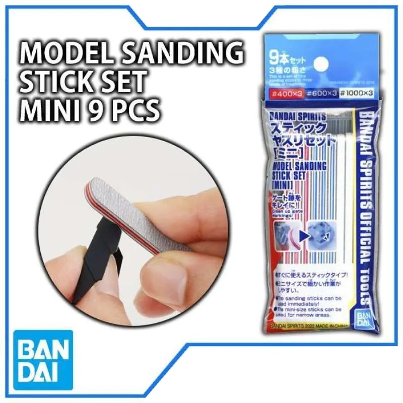 BANDAI SPIRITS Sanding Stick File Set (Mini) — Ani Mecha