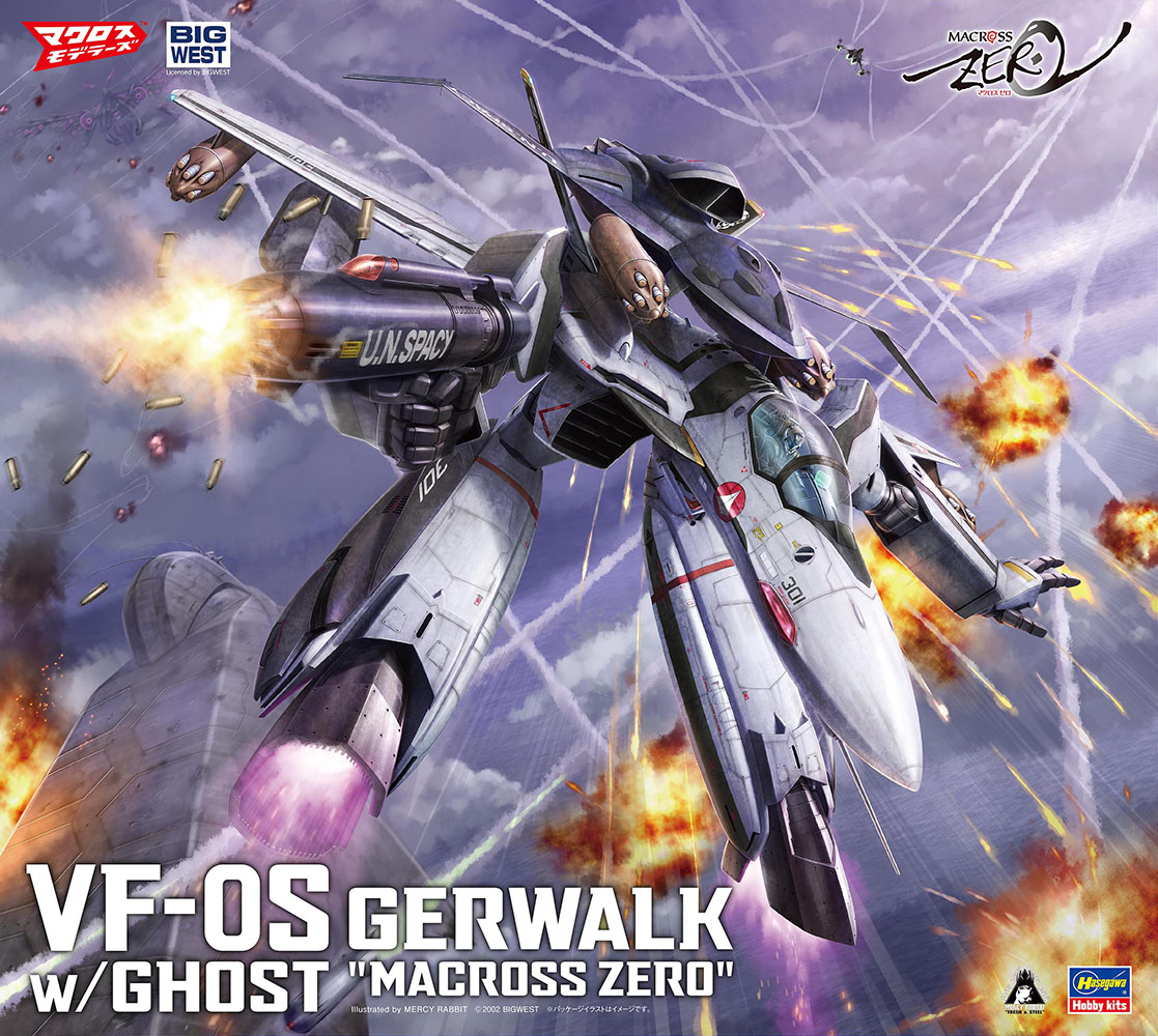 1/72 VF-0S Gerwalk w/Ghost Macross Zero — Ani Mecha