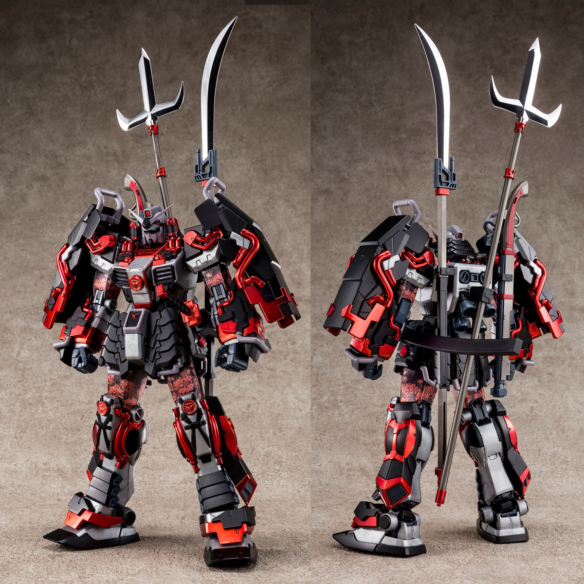 1/100 MG SHIN MUSHA GUNDAM SENGOKU NO JIN BLACK ROBE LARGE ARMOR — Ani ...