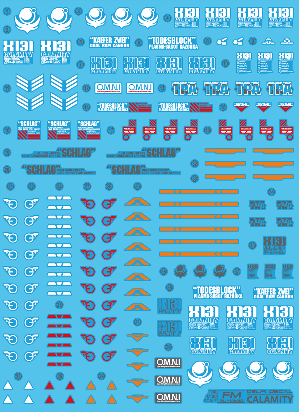 Decals — Ani Mecha