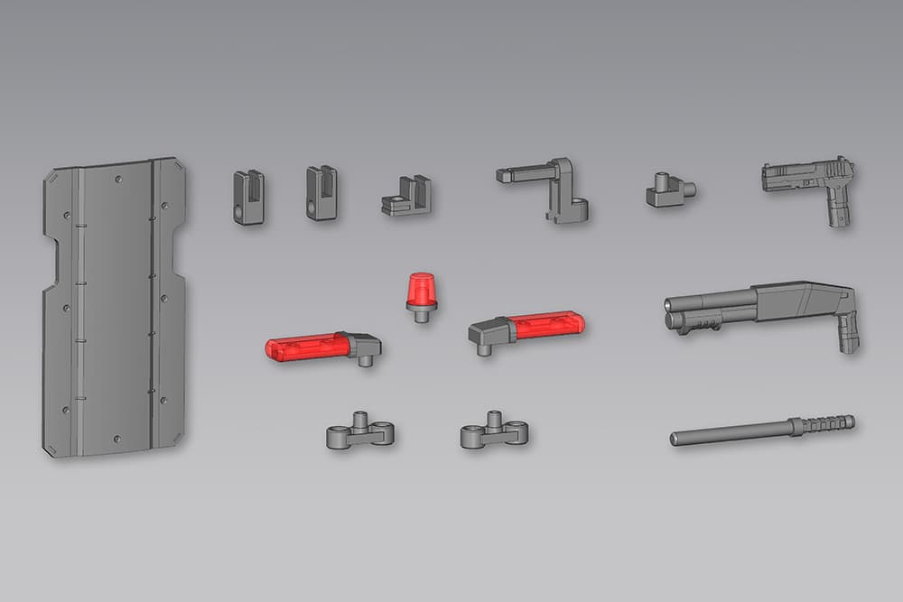 M.S.G WEAPON UNIT 41 BALLISTIC SHIELD — Ani Mecha